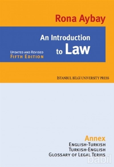 An Introduction To Law Updated and Revised Fifth Edition